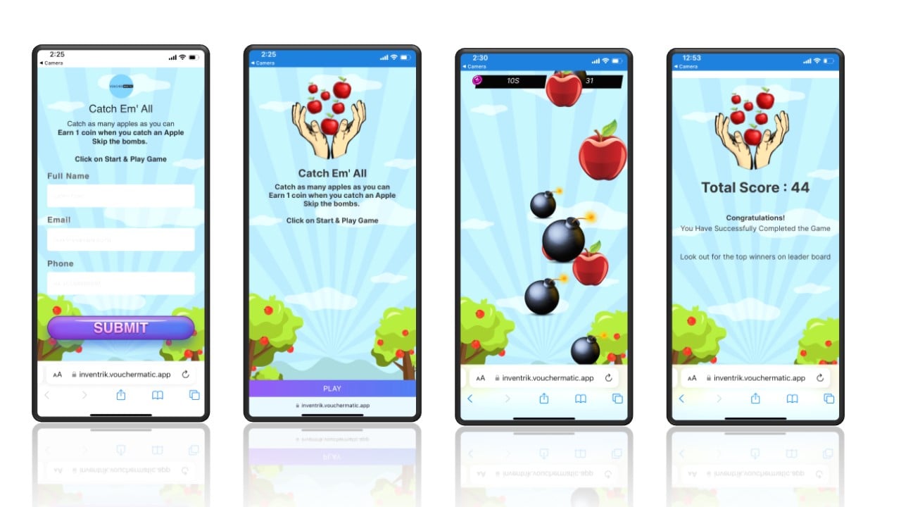 Falling objects - Vouchermatic